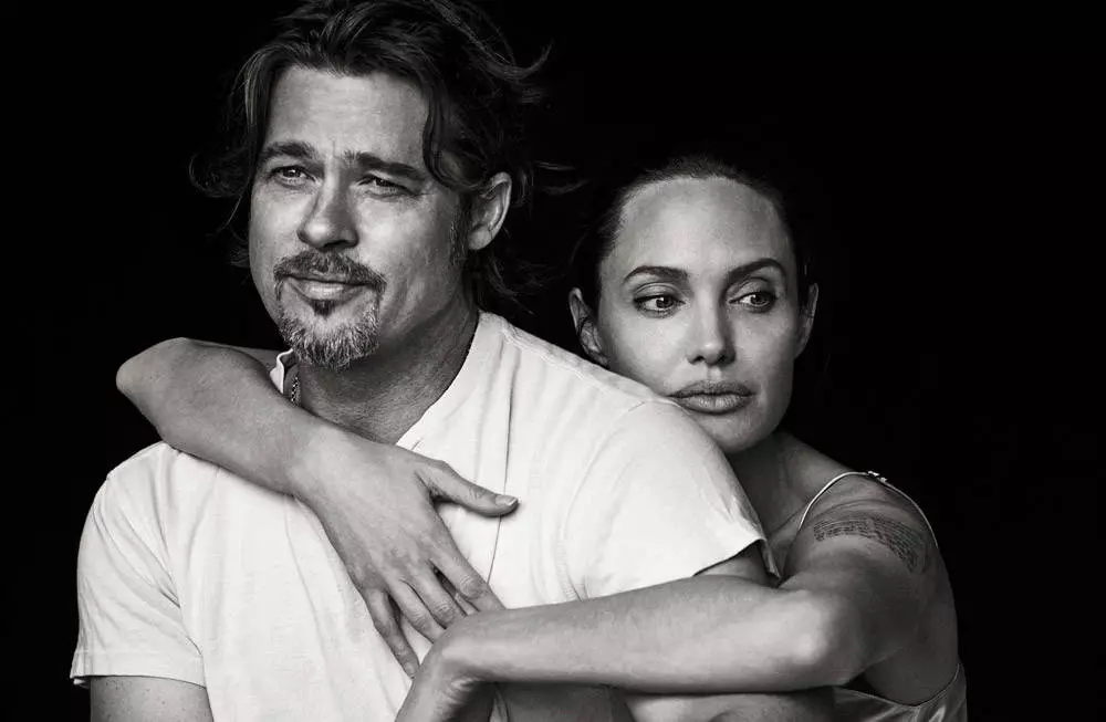 Angelina Jolie နှင့် Brad Pitt