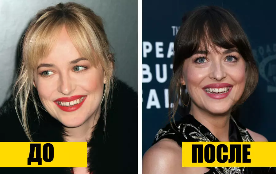 Dakota Johnsonovy zuby