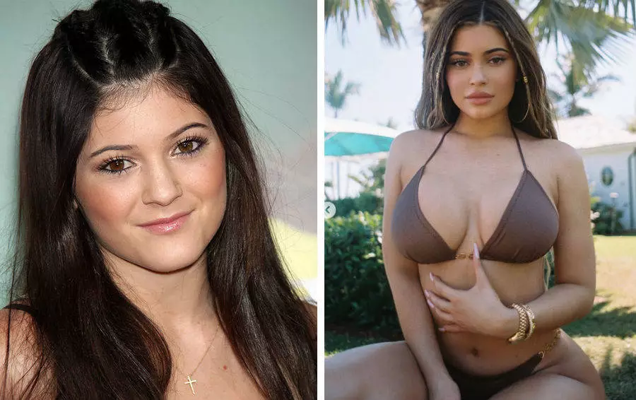 Kylie Jenner katika utoto