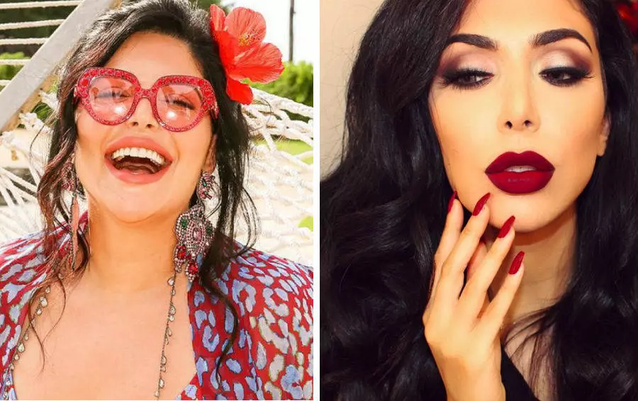 Huda Kattan voordat het rijk werd