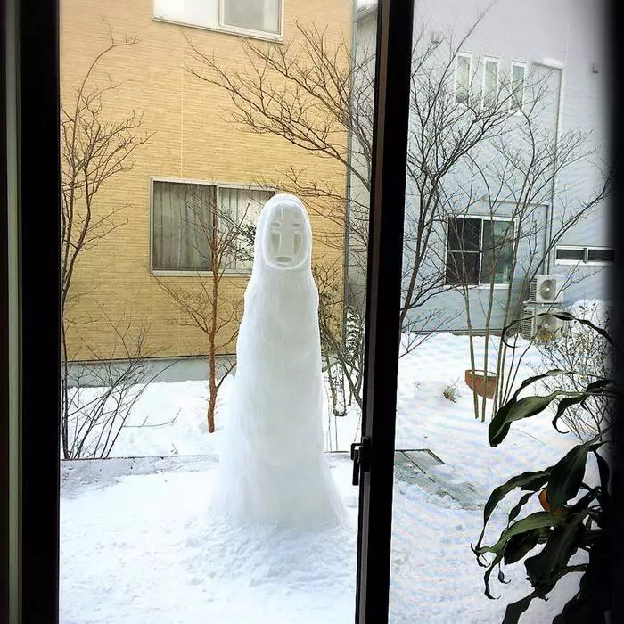 Japanse sneeuwmannen