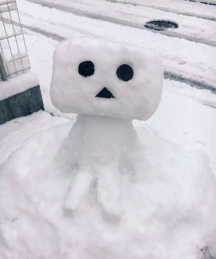 Japanse sneeuwmannen