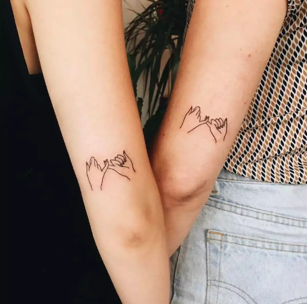 The coolest pair tattoos