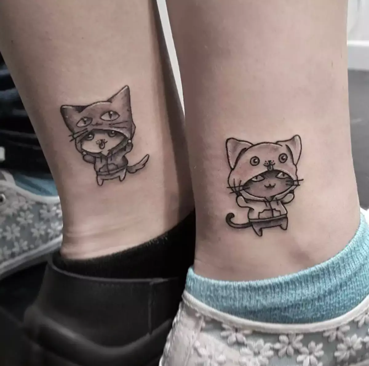 The coolest pair tattoos