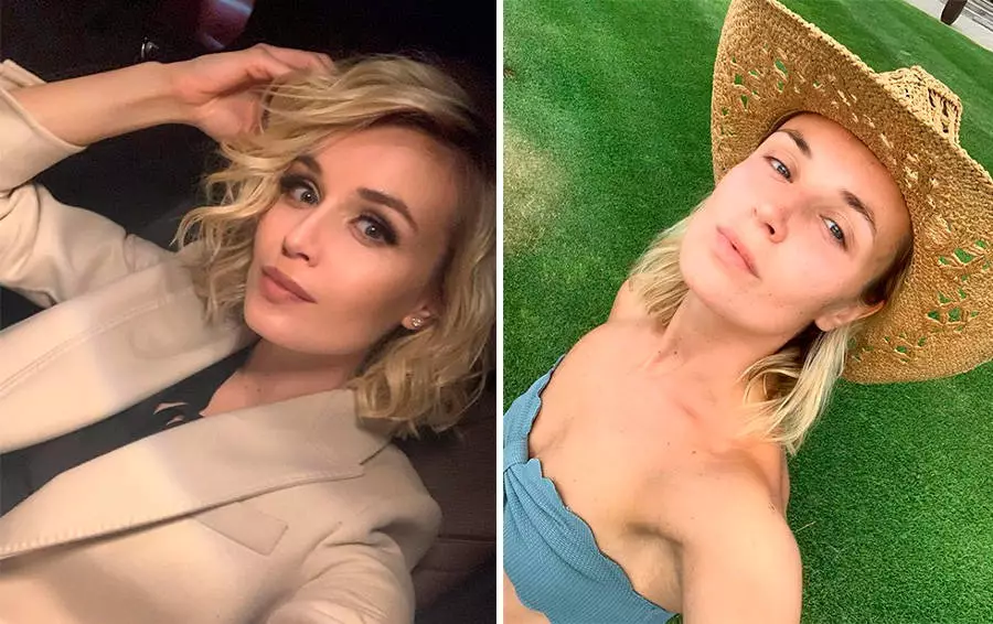 Polina Gagarin senza trucco