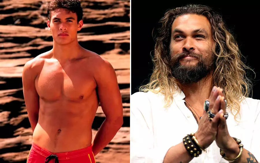 Jason Momoa în tineret