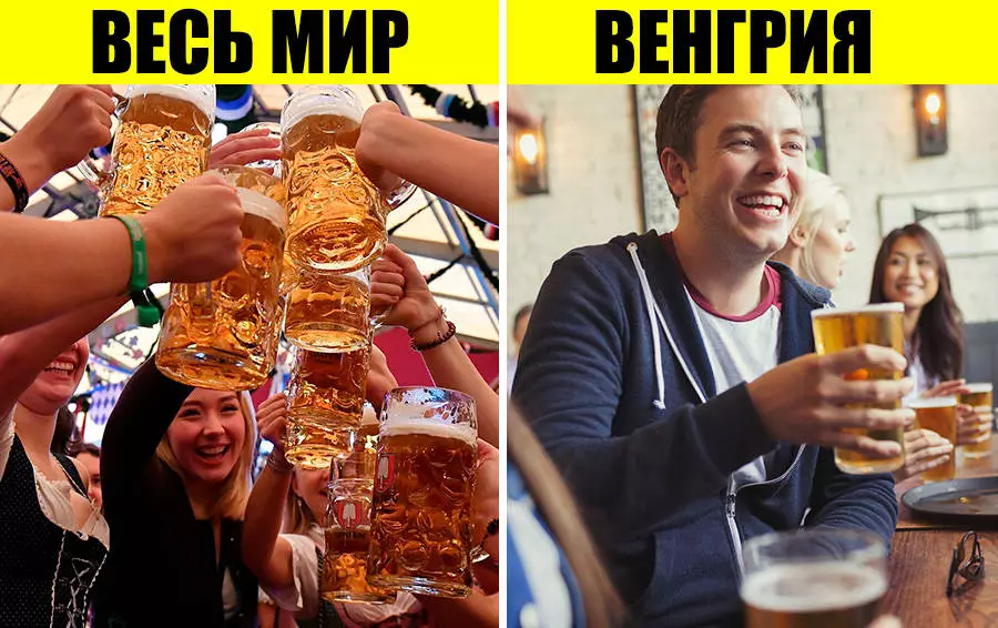 How drink beer in Hungary