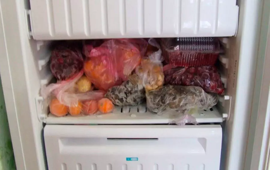 clogged freezer.