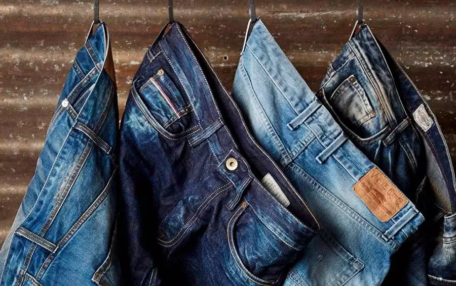 Jeans cọ xát