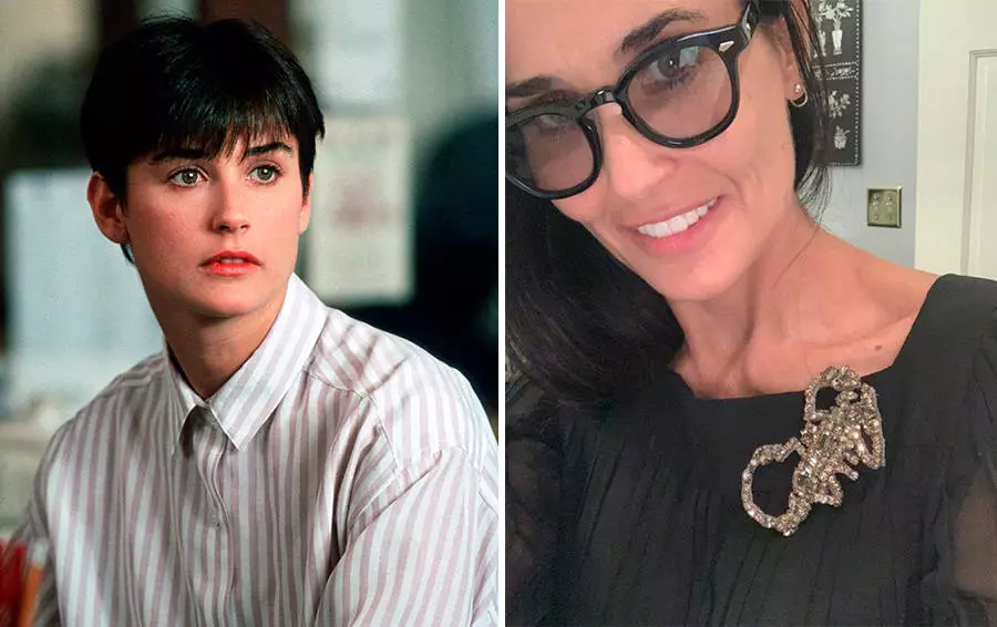 Demi moore potom a teraz