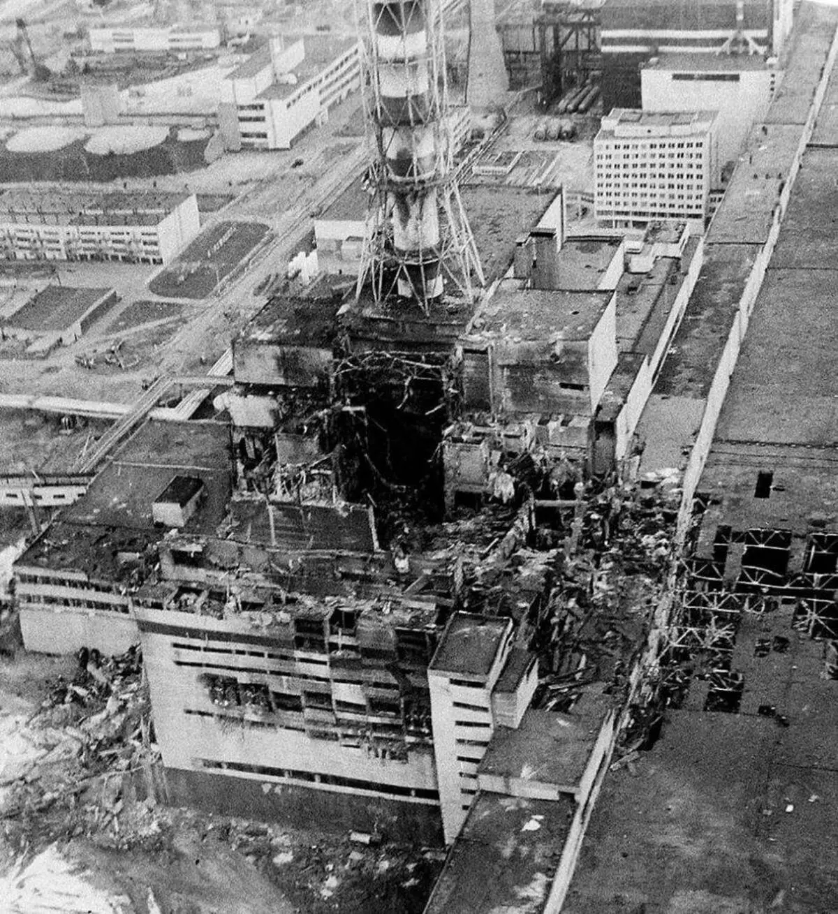 15 tembakan nyata Chernobyl