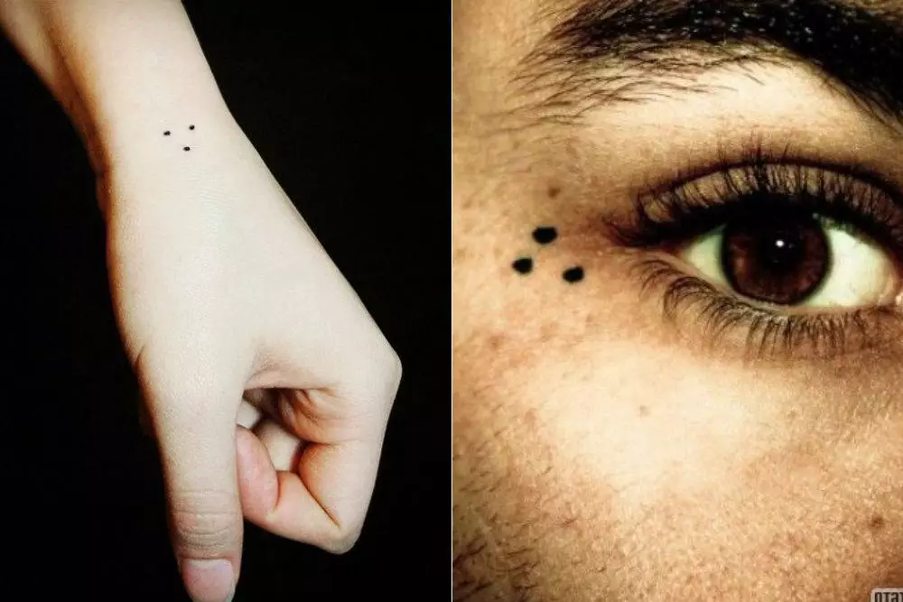 Tatuaje Tres Puntos