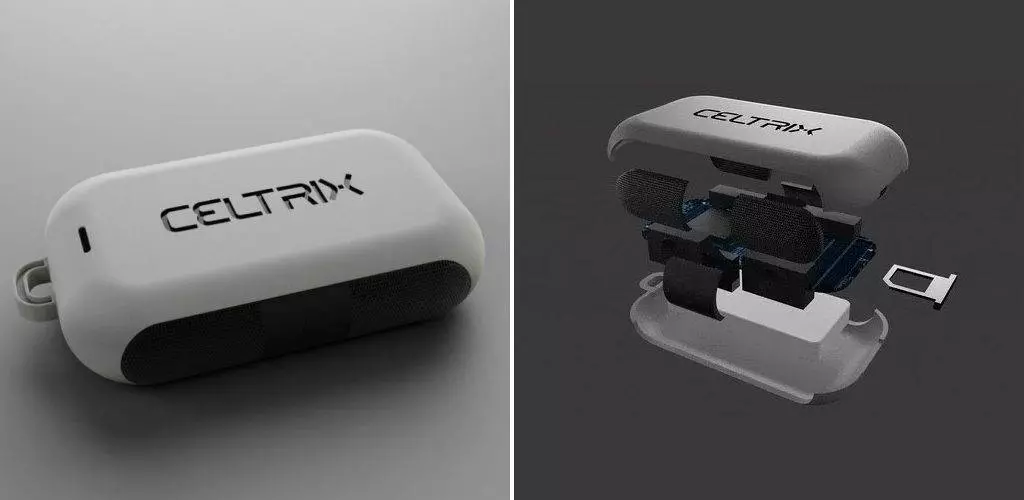 Celtrix - Powerbank, memória e cores de áudio em uma garrafa