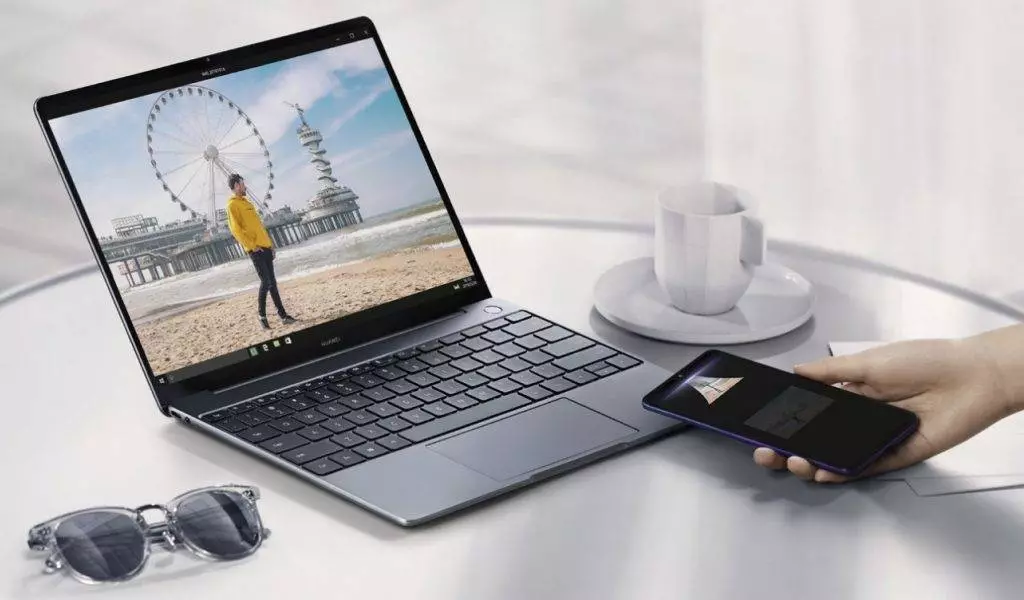 Huawei Matebook 13: Overfør filer fra en smartphone