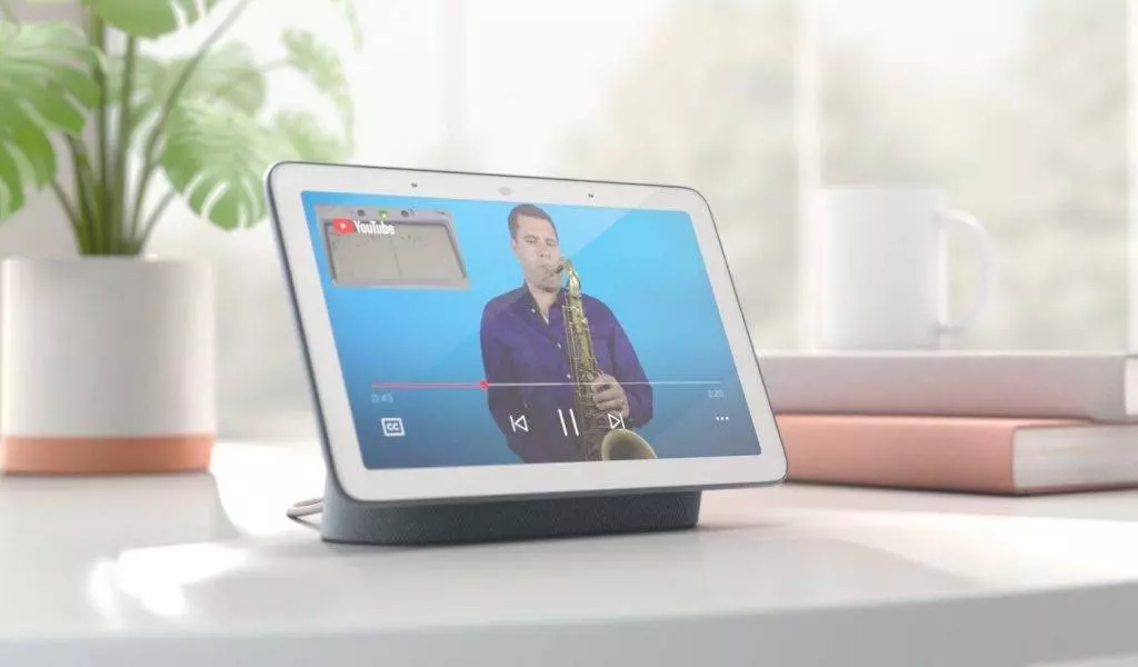 Google Home Hub.