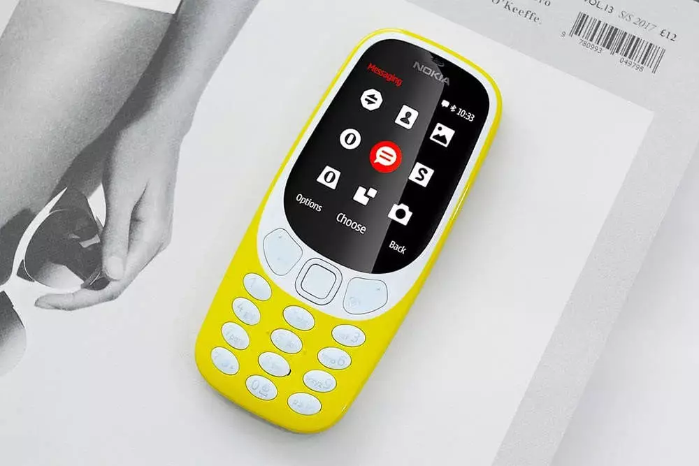 Telefon przyciskowy Nokia.