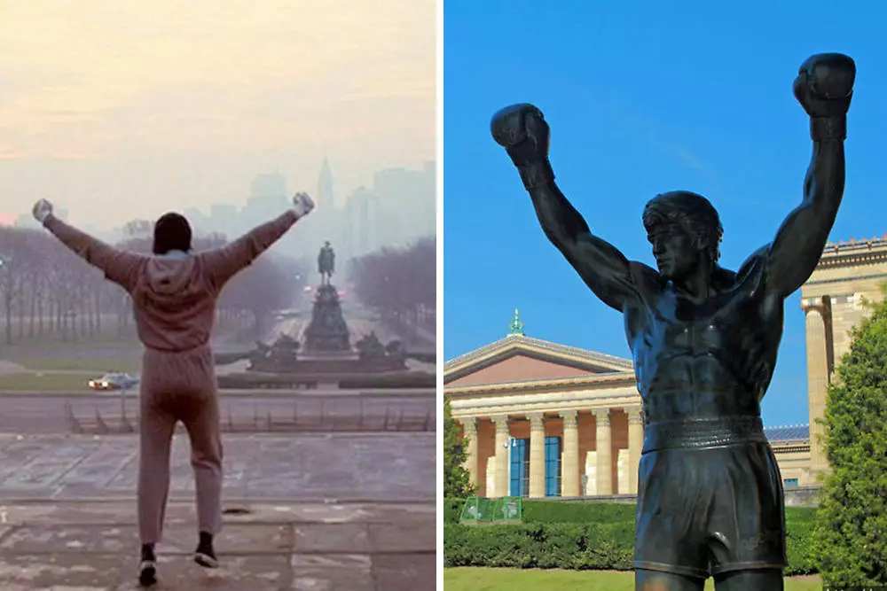 Plaz vum Filming Rocky