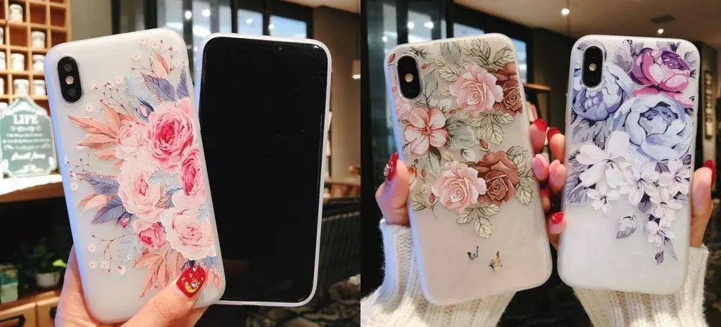 Covers for iPhone with flowers