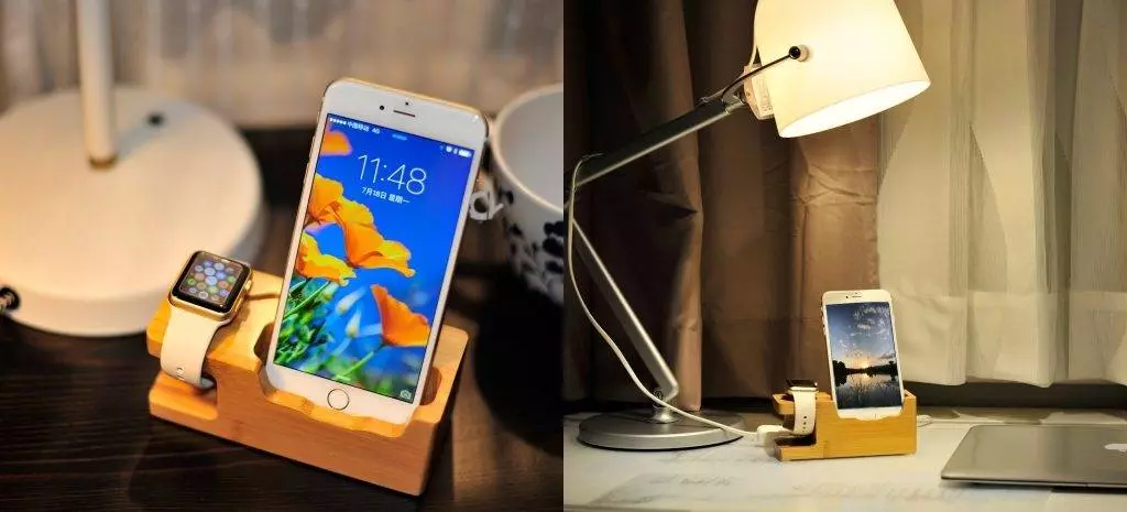 Docking station for iPhone and Apple Watch