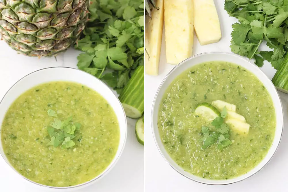 Soup kubva pineapple