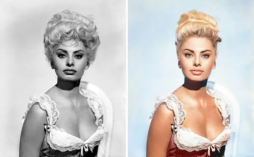 We transformed 15 beauties of the past