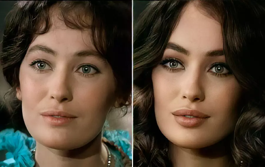 We transformed 15 beauties of the past