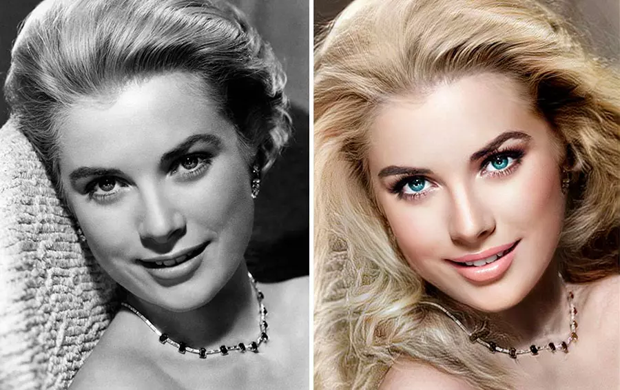 We transformed 15 beauties of the past