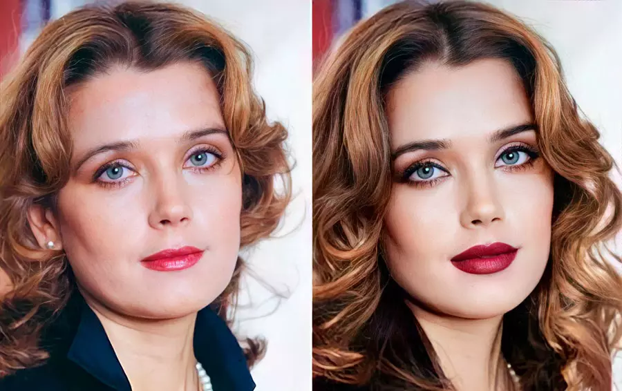 We transformed 15 beauties of the past