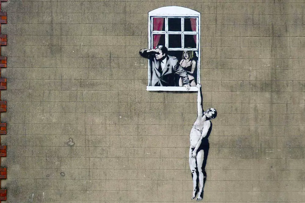 выстава Banksy