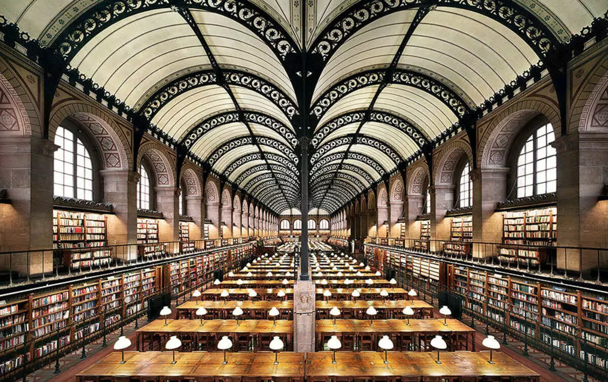 Library of Saint Geneve Paris