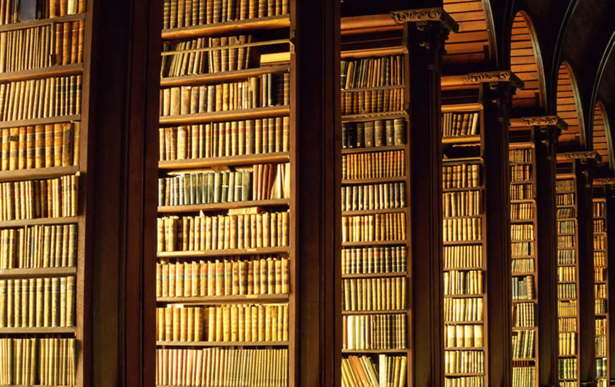 Sala de lectura antiga Amsterdam