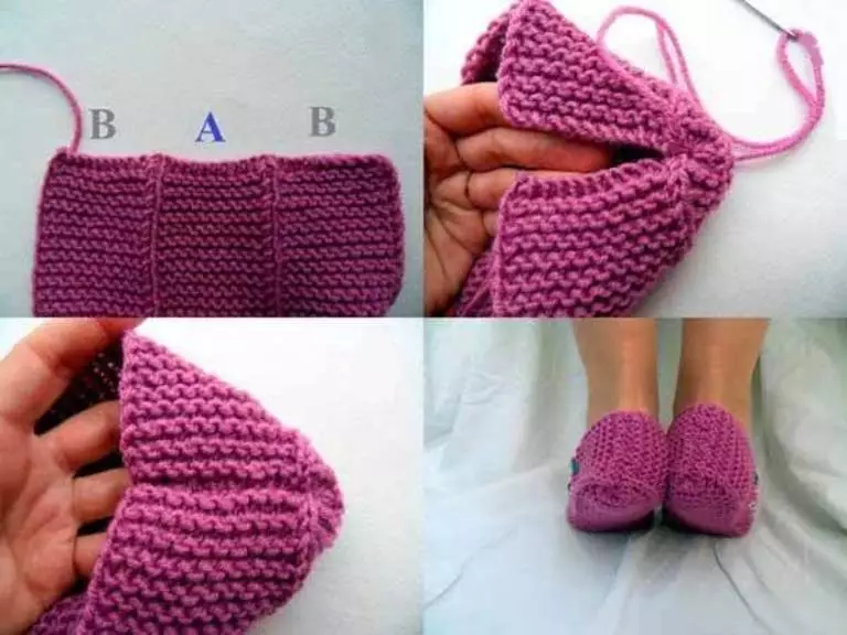 Jinsi ya kuunganisha nyimbo bila mshono juu ya 2 knitting