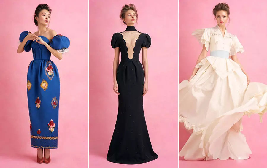 Showing Ulyana Sergienko Silhouettes of Dresses