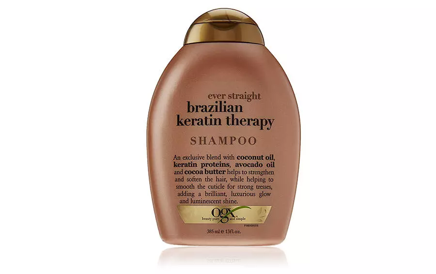 Kailanman tuwid - Brazilian keratin therapy shampoo.