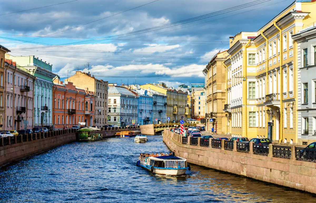 Natuurlijk op de geschiedenis van St. Petersburg