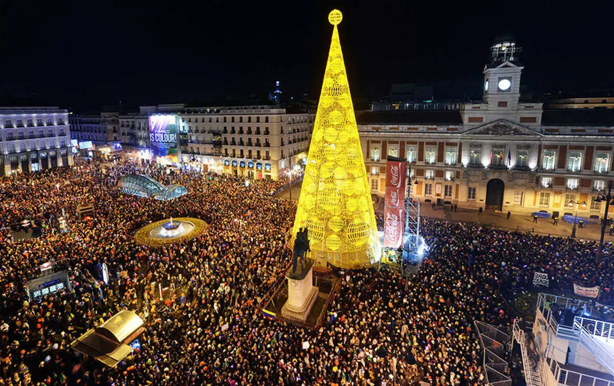 New Year Madrid.