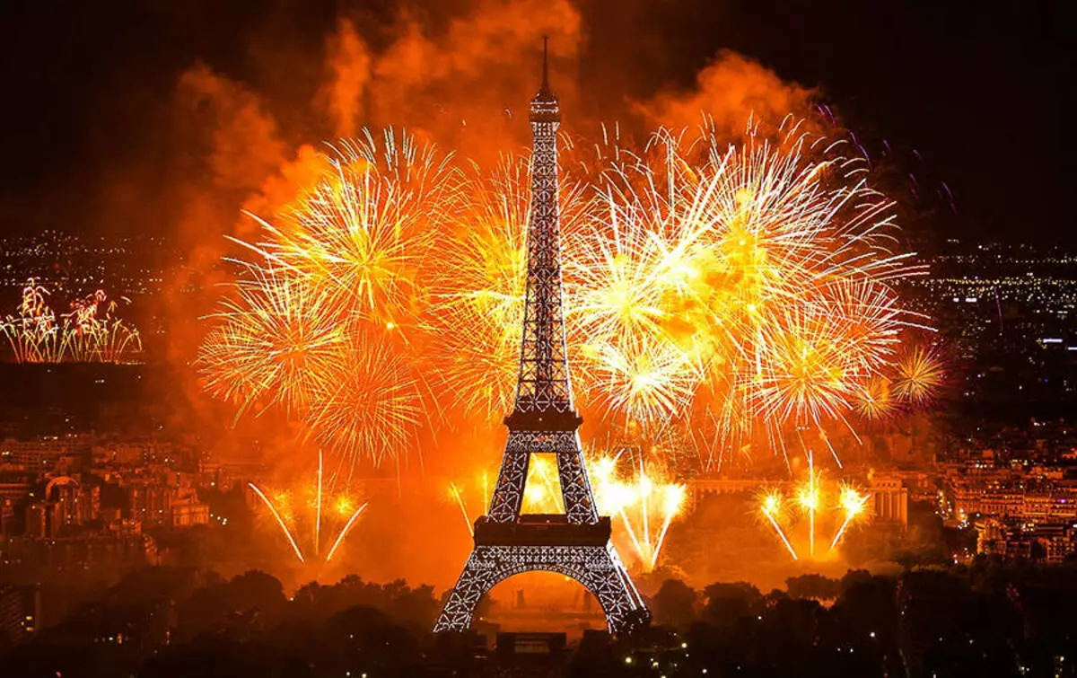 New Year Paris.