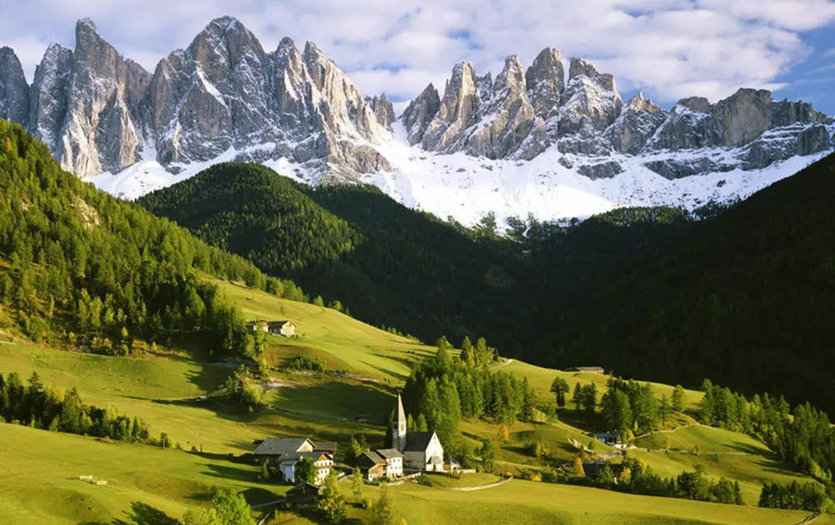 Valley Tirol Italy.