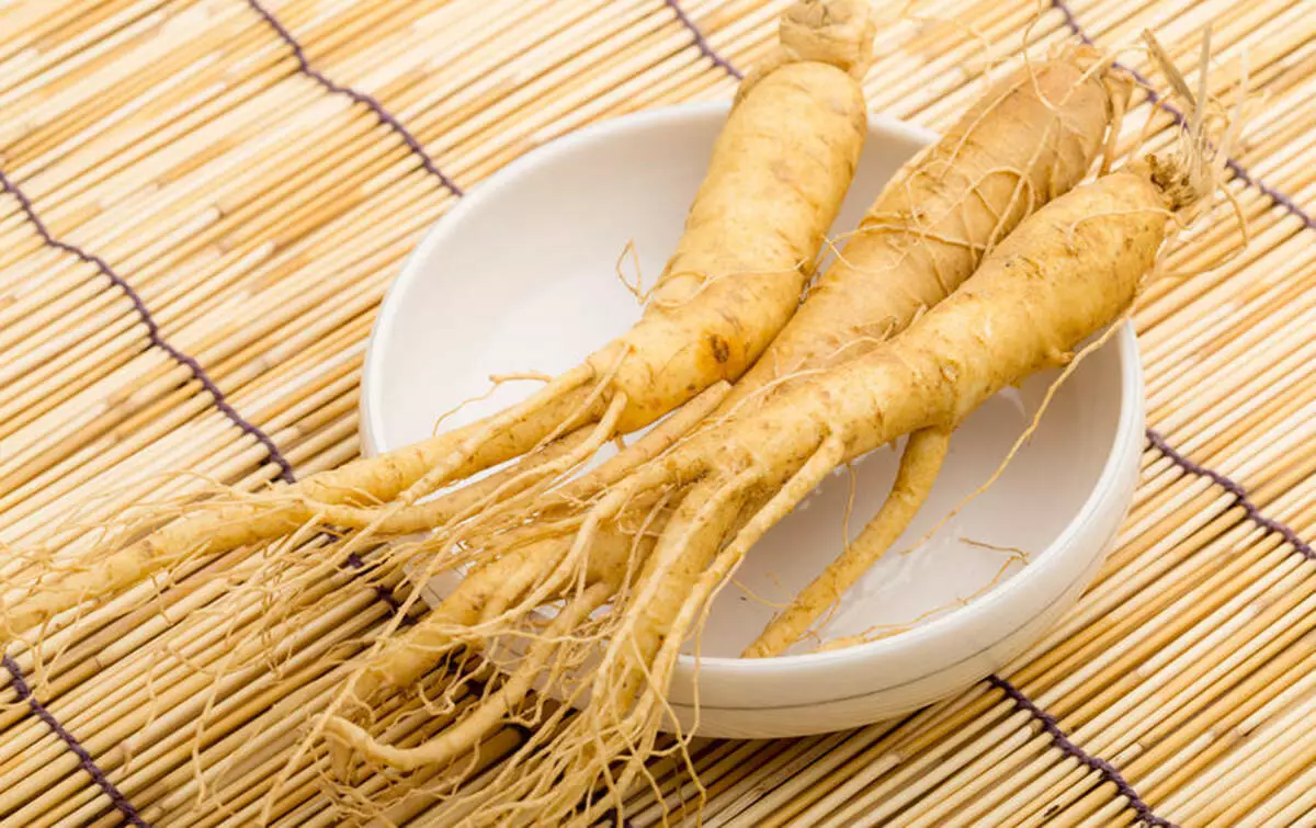 Cosmetici con Ginseng.