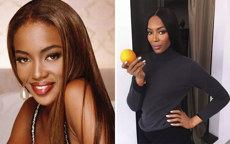 Naomi Campbell v mládeži a teraz