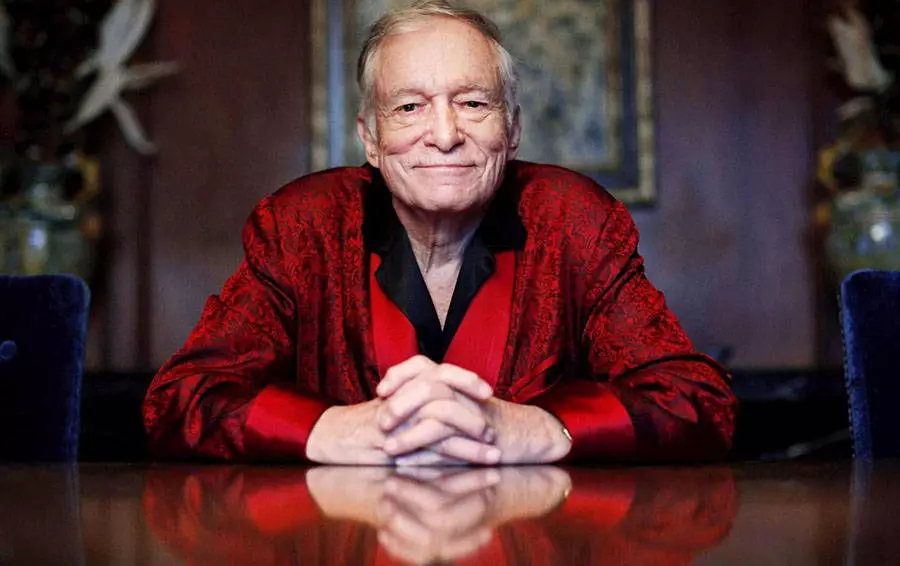 Hugh Hefner.