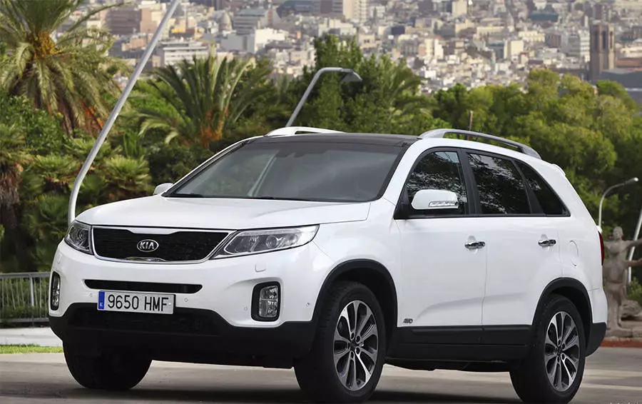 Tentoanstelling Kia Sorento yn Frankfurt