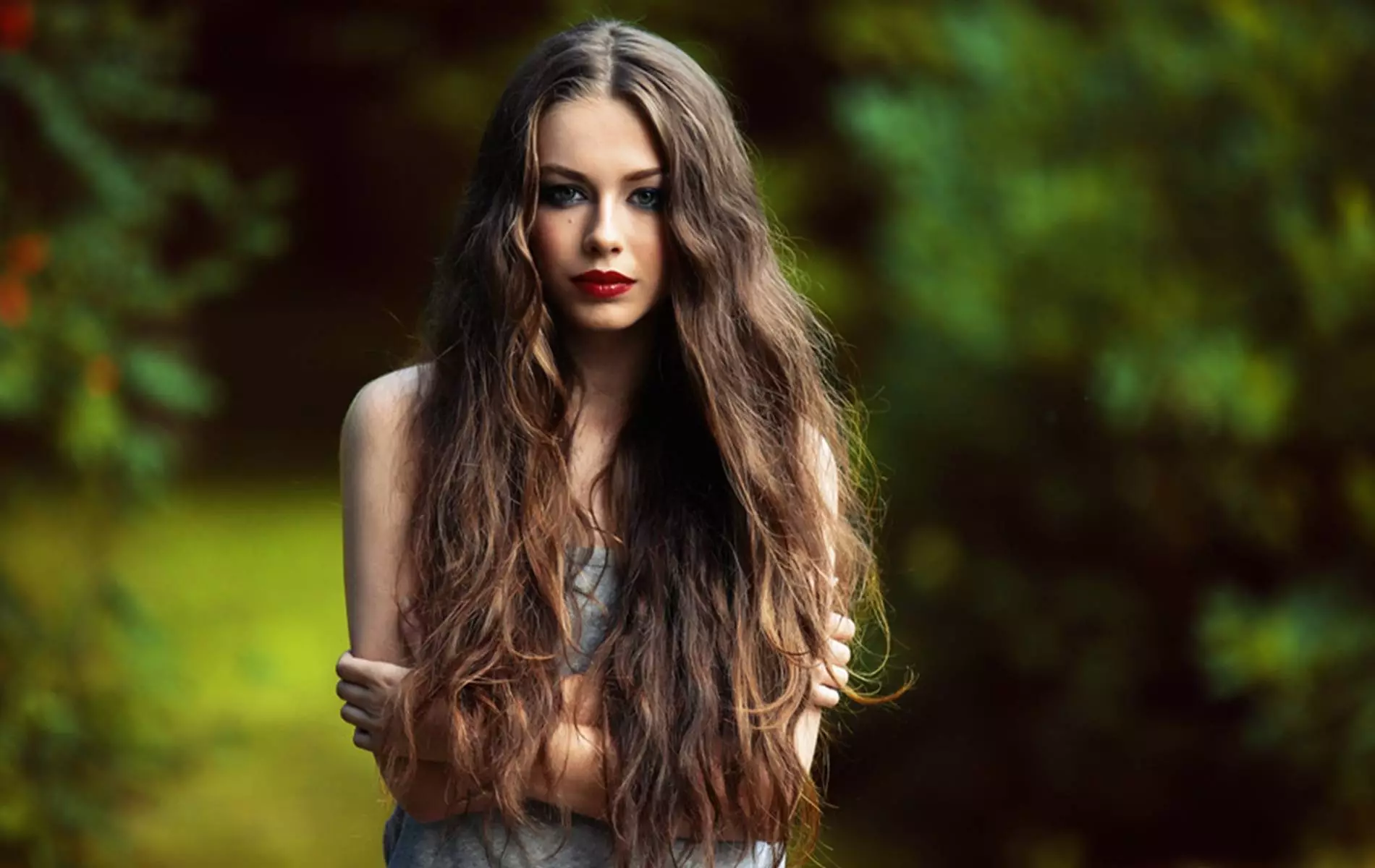 Foto - Gorgeous Frisure Folk Remedies for Hair Beauty