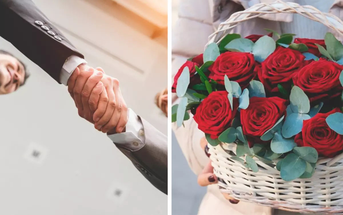 Hvordan vælger du en Business Bouquet? 6 regler og ideer af kompositioner