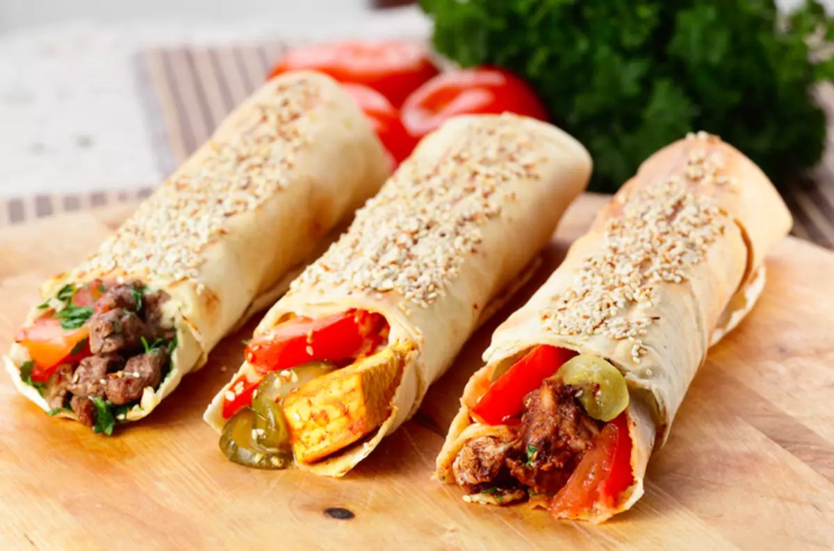 Shawarma នៅផ្ទះ