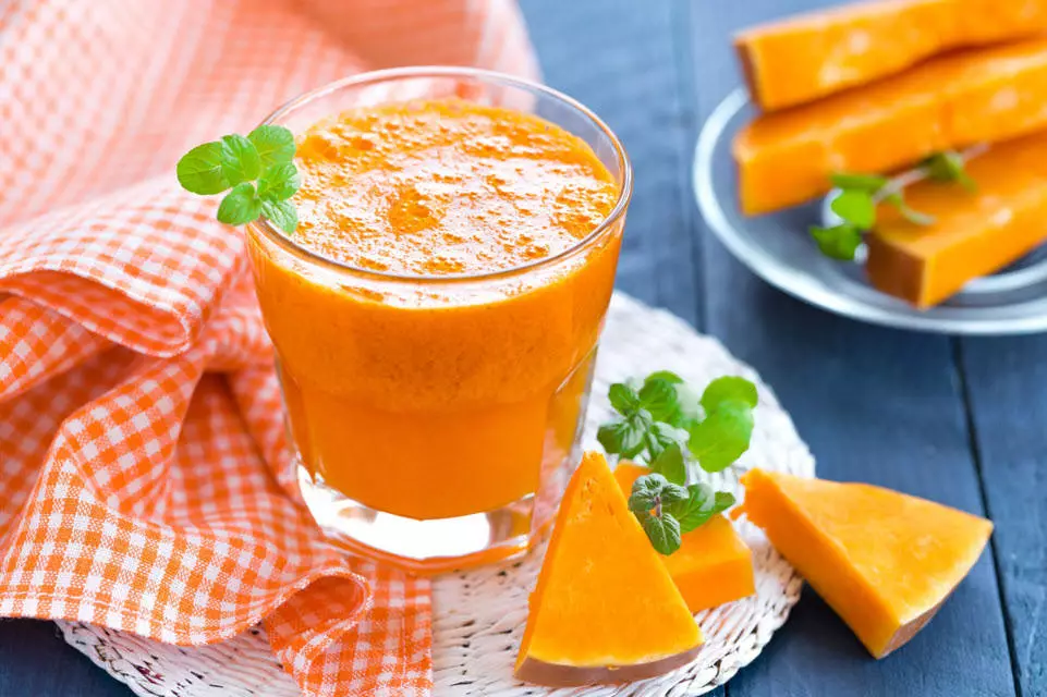 Como cozinhar suco de abóbora em casa