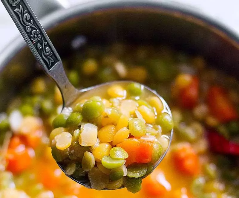 Come cucinare la zuppa di piselli