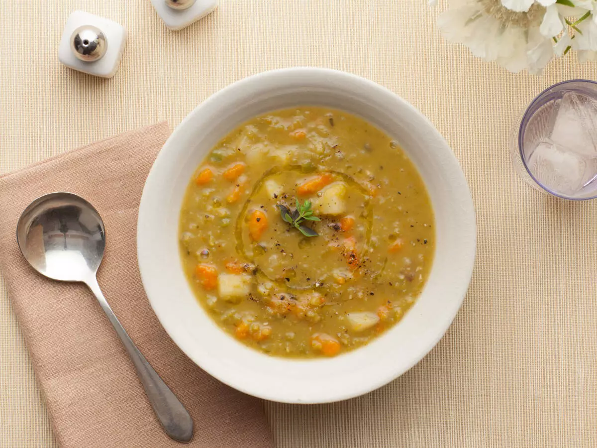 Come cucinare la zuppa di piselli