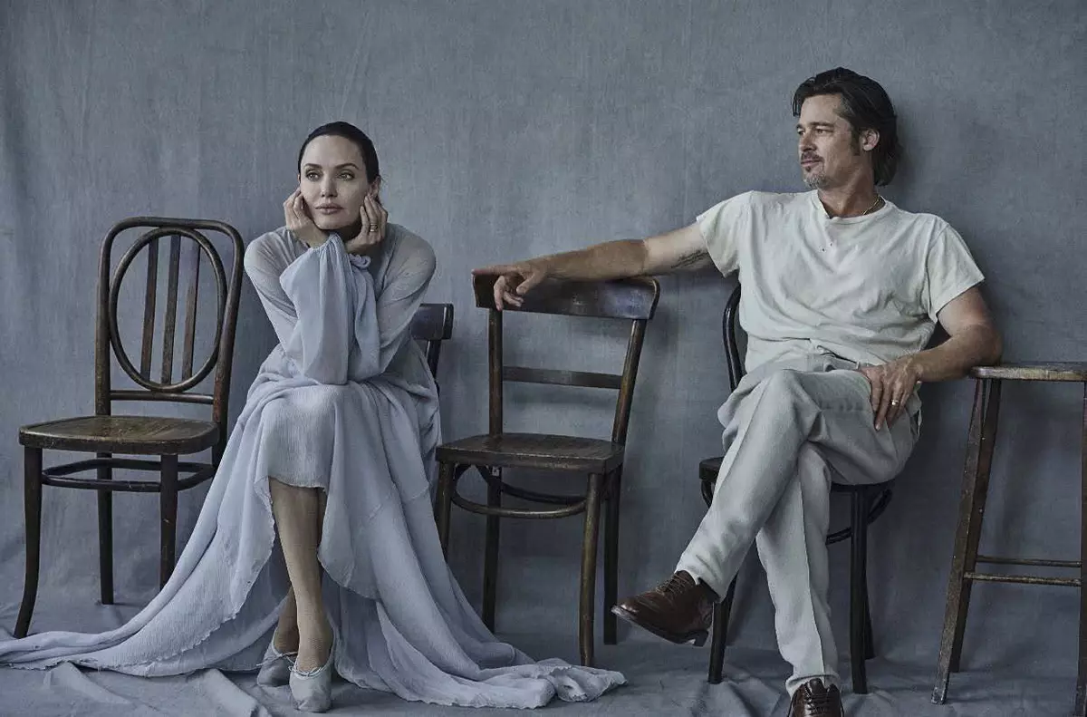 Angelina Jolie et Brad Pitt se sont rencontrés pour la première fois après le divorce 488_3