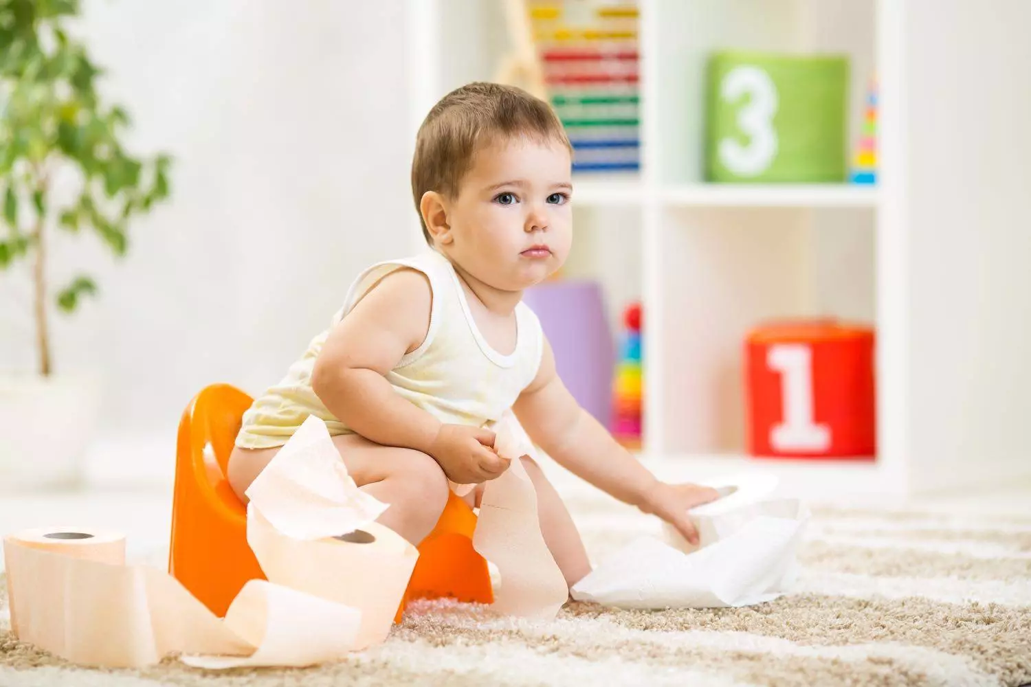 Photo 2 - Comment apprendre à un enfant à demander un pot